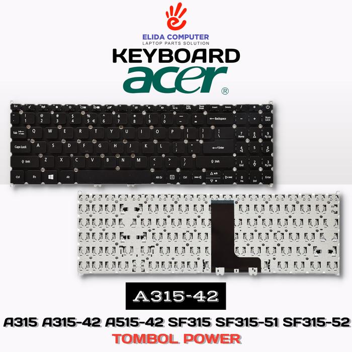 Jual Keyboard Acer Aspire 5 A515-43 A515-52G A515-54 A515-55 - Jakarta ...