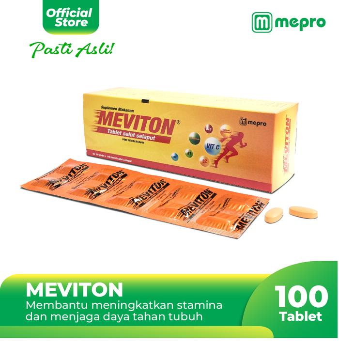 Jual MEVITON TABLET - Vitamin Daya Tahan Tubuh - Kota Bandung - MEPRO ...