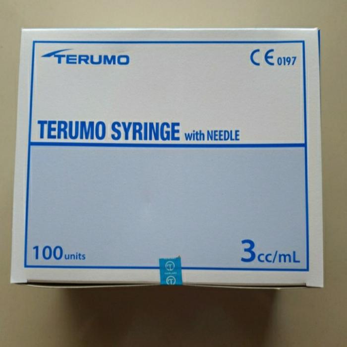 Jual syringe 3 ml terumo spuit 3 CC terumo suntikan 3 CC terumo isi 100 ...
