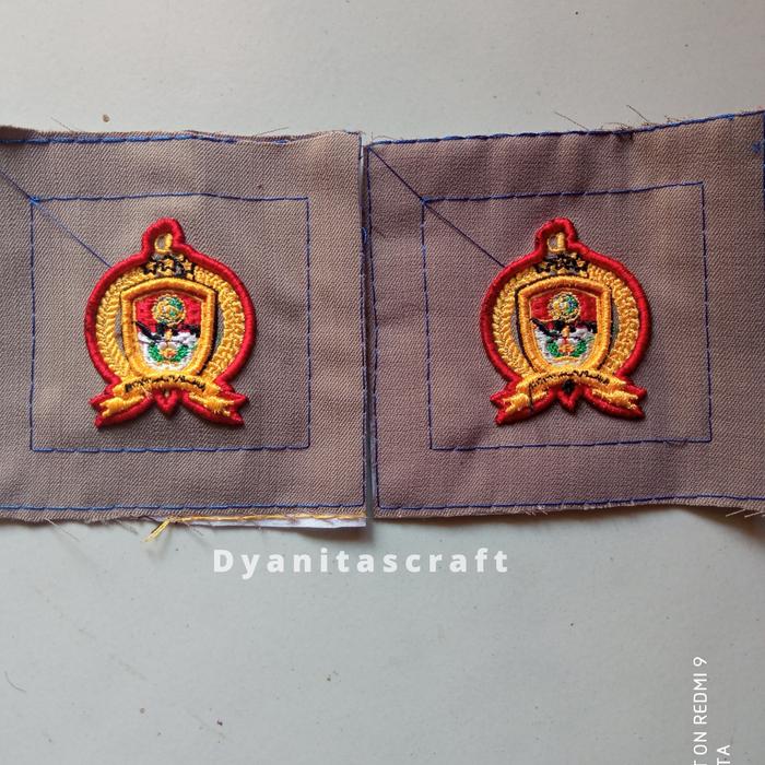 Jual Bordir pdl Timbul 3D pin Pdl Prabasatu TNI Ad - Polri Tahun 2022 ...