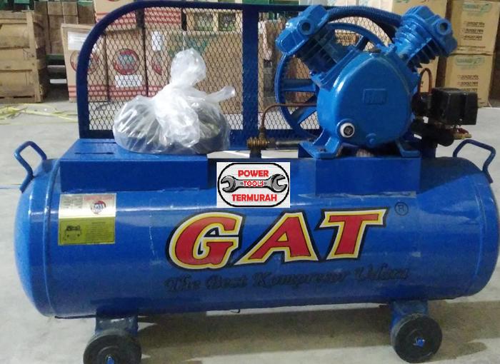 Jual Kompresor Angin GAT 1/2HP Air Compressor Tank Kompressor Udara 1/2 ...