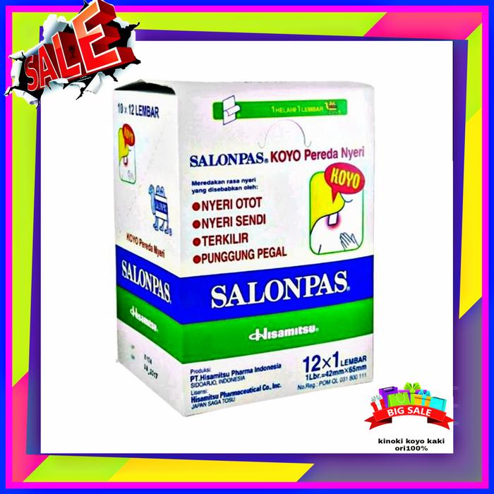 Promo koyo salonpas 1 box 10 x 12 lembar original - Jakarta Utara ...