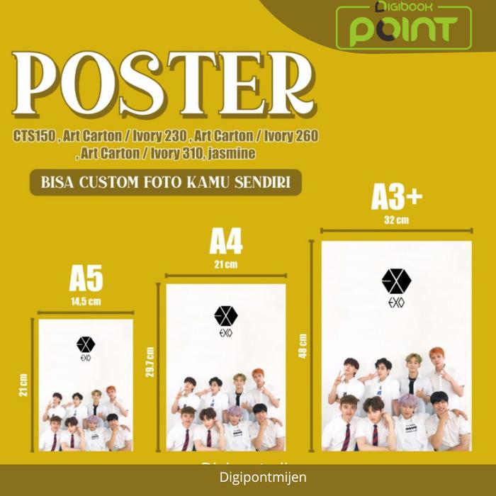 Jual CETAK POSTER IDOL / KPOP/ DRAMA / BEBAS - BERBAGAI UKURAN DAN ...