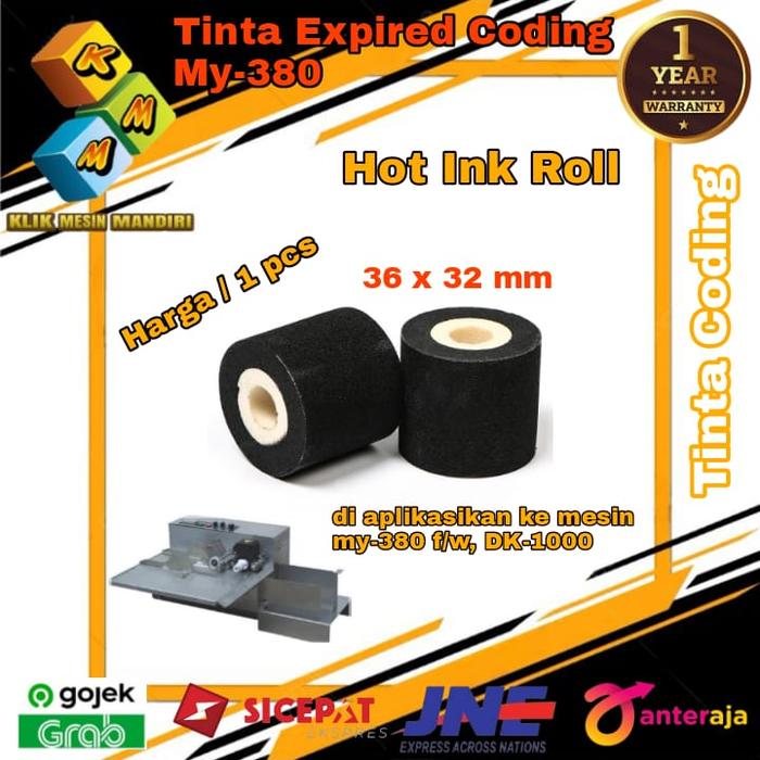 Jual Hot Ink Roll / Tinta Expired Coding MY-380 36x32 - Jakarta Barat ...