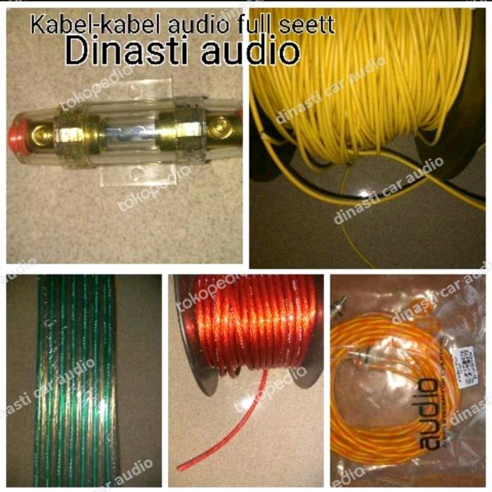 Jual Kabel Full Sett Audio Mobil - Dinasti Audio - Kota Bogor - dinasti ...