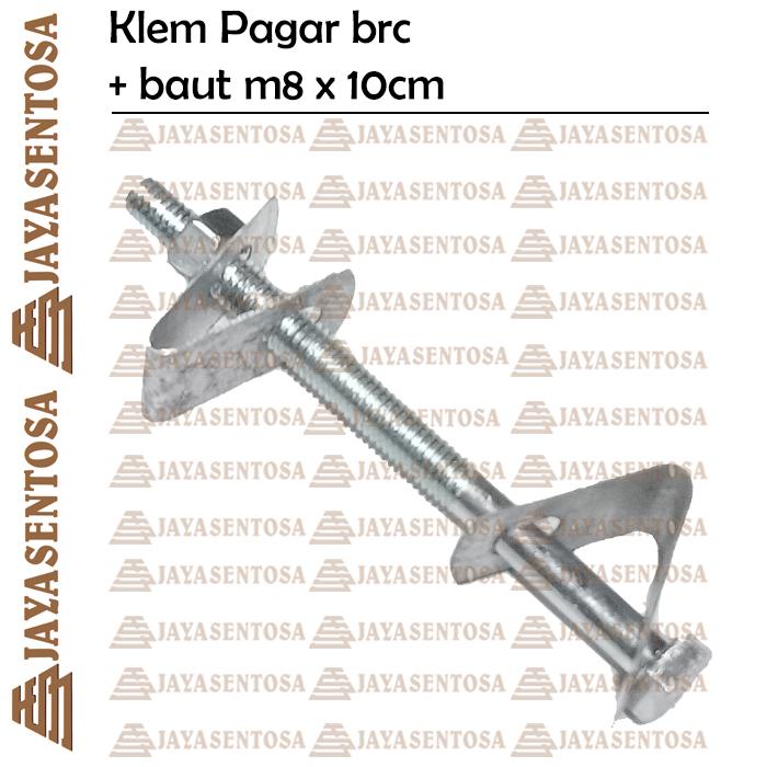 Jual Klem BRC + Baut Mur 10cm / clamp BRC - Jakarta Pusat - jaya ...