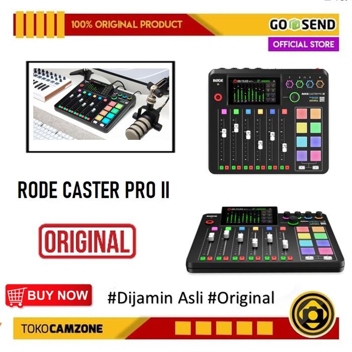 Promo RODE Caster Pro II Rodecaster Pro 2 Podcast Production Studio ...