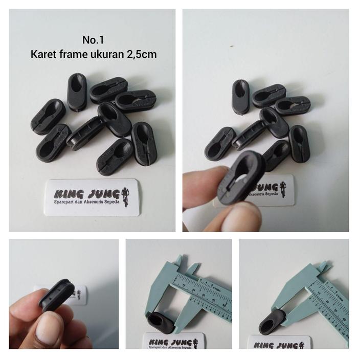 Jual Cable guide karet jalur kabel Di2 karet tutup lubang jalur kabel ...