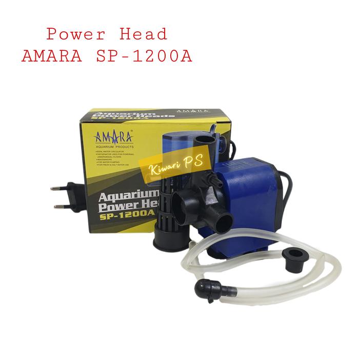 Jual AMARA SP1200A Power Head / Pompa Air Celup Aquarium SP 1200A 1200 ...