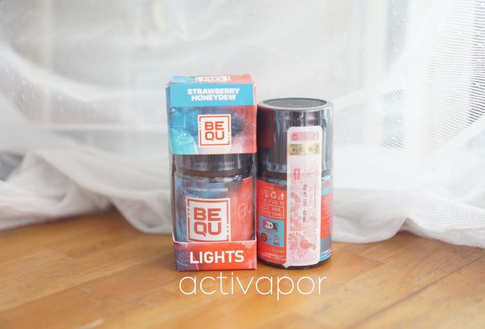 Jual BEQU LIGHTS 3mg 60ml Strawberry Honeydew Melon Liquid Vape Beku ...