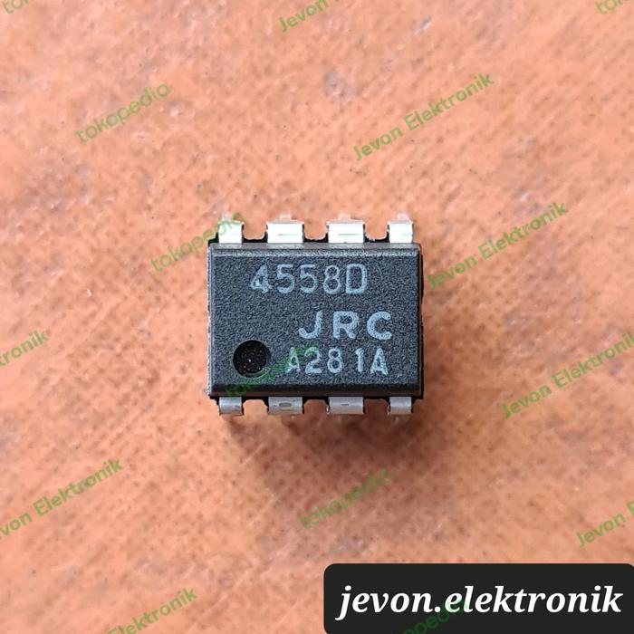 Jual IC JRC4558D Original JRC4558 JRC J RC 4558 4558D A281A - Kota ...