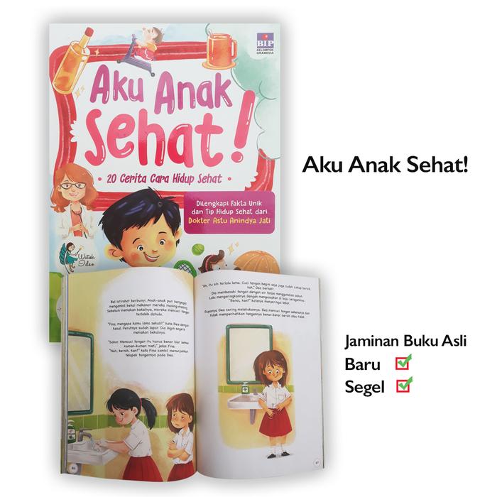 Jual Buku Aku Anak Sehat 20 Cerita Cara Hidup Sehat Watiek Ideo Di ...