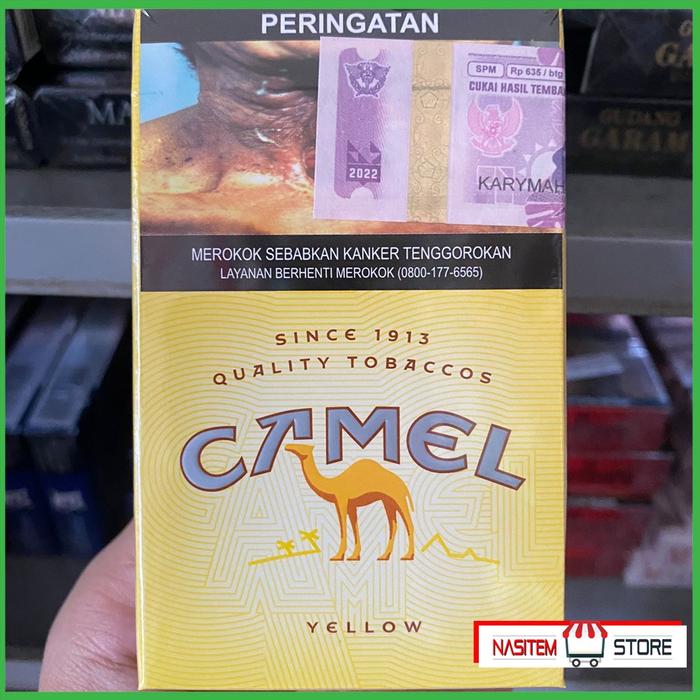 Jual ROKOK CAMEL YELLOW 100S - 1 BUNGKUS ISI 20 - Jakarta Pusat ...