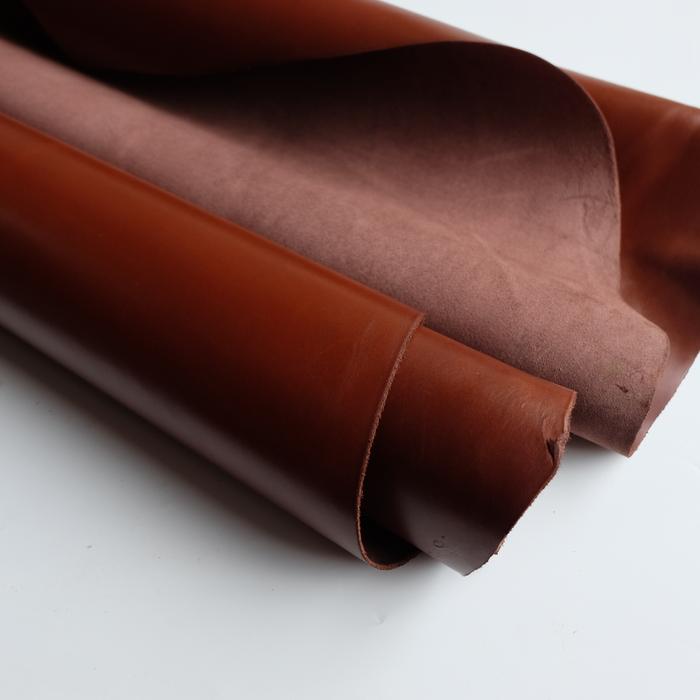 Jual kulit sapi lembaran artikel oil pull up color brown 1.6-1.87 - Kab ...