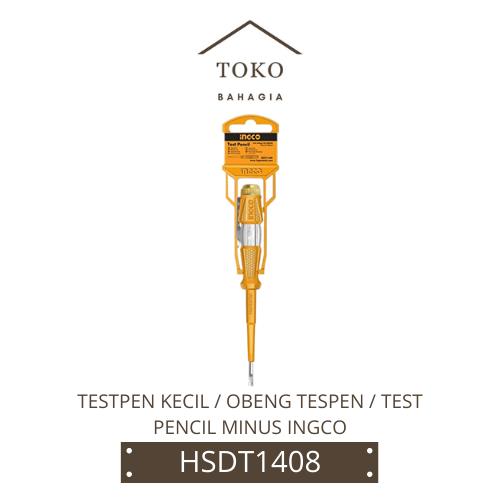 Jual Testpen Kecil / Obeng Tespen / Test Pencil Minus INGCO HSDT1408 ...
