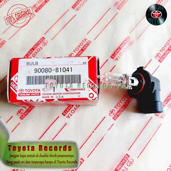 Jual Toyota Bulb Fortuner Original Genuine Toyota 90080-81041 - Jakarta ...