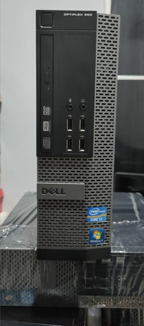 Jual Promo Pc Dell Optiplex 990 Mini SFF Core i7 2600 RAM 8GB SSD DVD ...