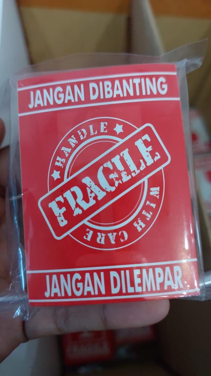 Jual Sticker fragile, Stiker Fregile, Stiker Fragile, Stiker Awas Pecah ...