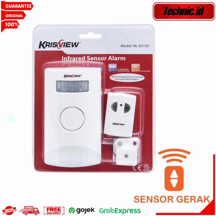 Jual Krisview Alarm Pintu Dengan Sensor Gerak Alat Detektor Gerak ...