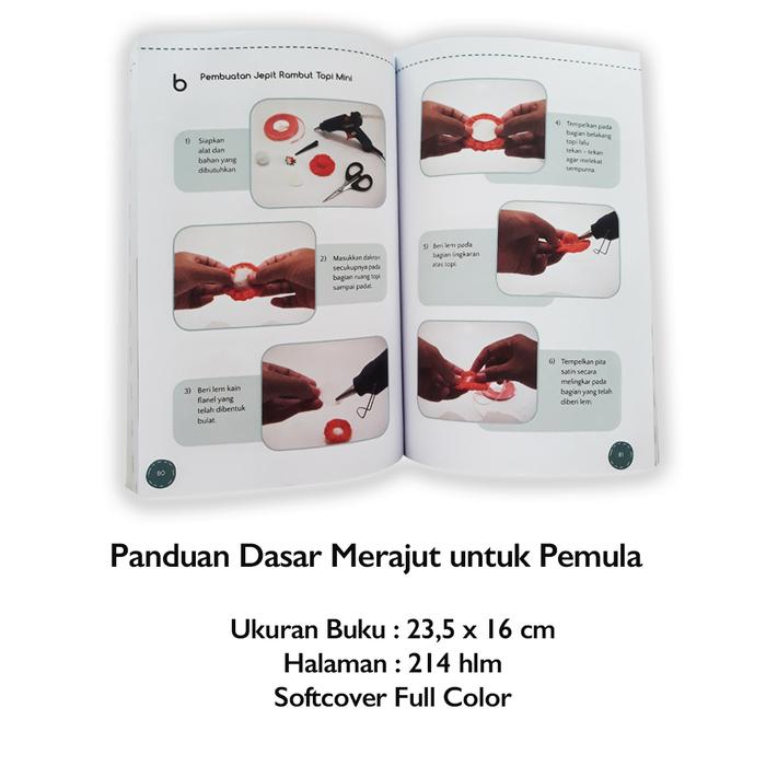Jual Buku Hobi Rajut Panduan Dasar Merajut Untuk Pemula Best Seller Di ...