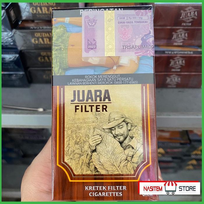 Jual ROKOK JUARA FILTER KRETEK FILTER CIGARETTES - 1 BUNGKUS - Jakarta ...