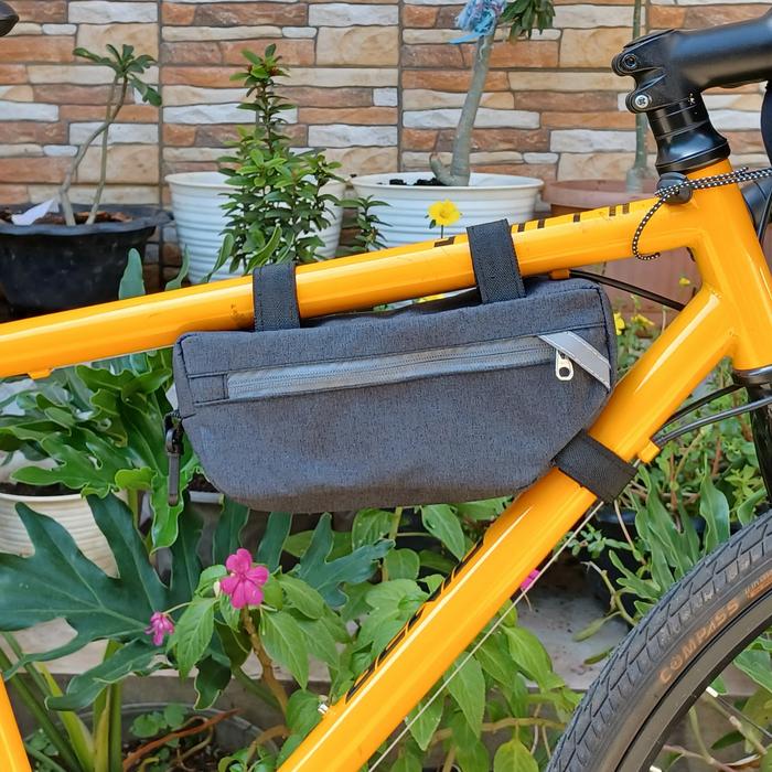 Jual Tas Frame Sepeda Tas batang sepeda Tas sepeda touring Mtb Roadbike ...