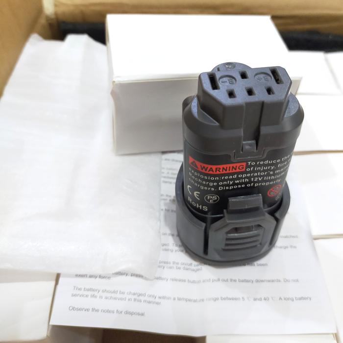Jual Baterai Cordless 12V 2.0Ah AEG L1220 Prolithiumion Battery - Kota ...