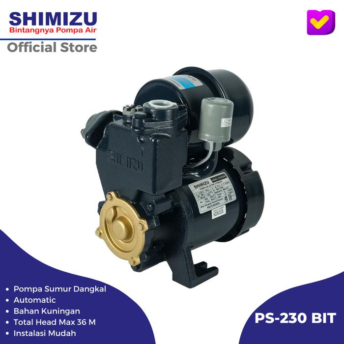 Promo Shimizu Water Pump PS-230 BIT Cicil 0% 3x - Kab. Bekasi - Shimizu ...