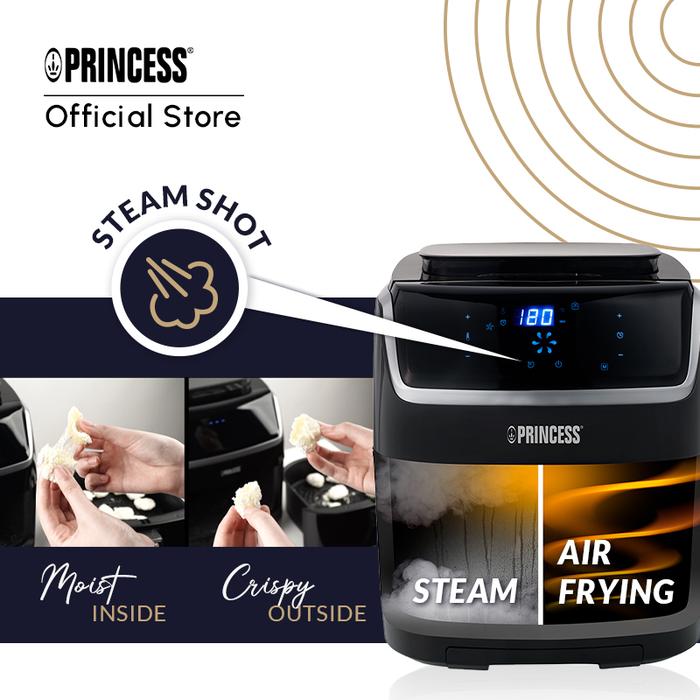 Jual Princess Air Fryer/ Steam Airfryer 6.5l/ Penggoreng Tanpa Minyak ...