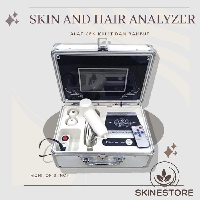 Jual SKIN AND HAIR ANALYZER ALAT CEK KULIT DAN RAMBUT MONITOR 9 INCH ...