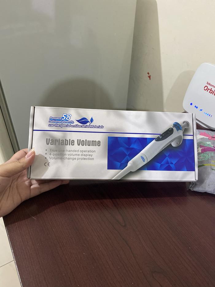 Jual Micropipette 100-1000ul Catalog 8011386 Brand Finetech - Kota Bekasi - Science Laboratory ...