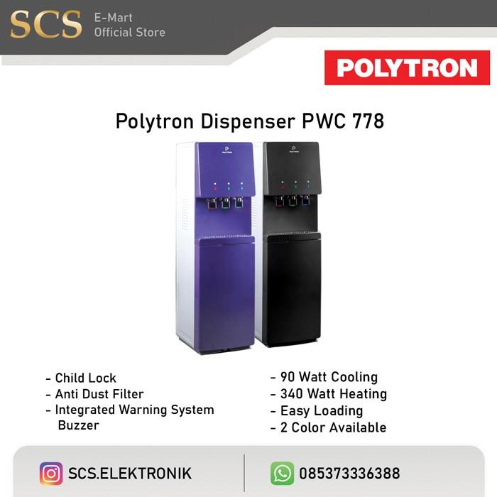 Jual POLYTRON Dispenser Hydra Galon Bawah PWC 778LX 778 778LV - Kota ...