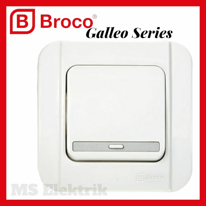 Jual Saklar Engkel Broco Galleo G161/Single Switch - Kota Depok - MS ...