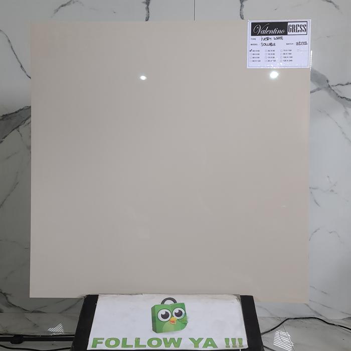 Jual Granit Valentino Gress IVORY White 60x60 cm - Jakarta Pusat ...