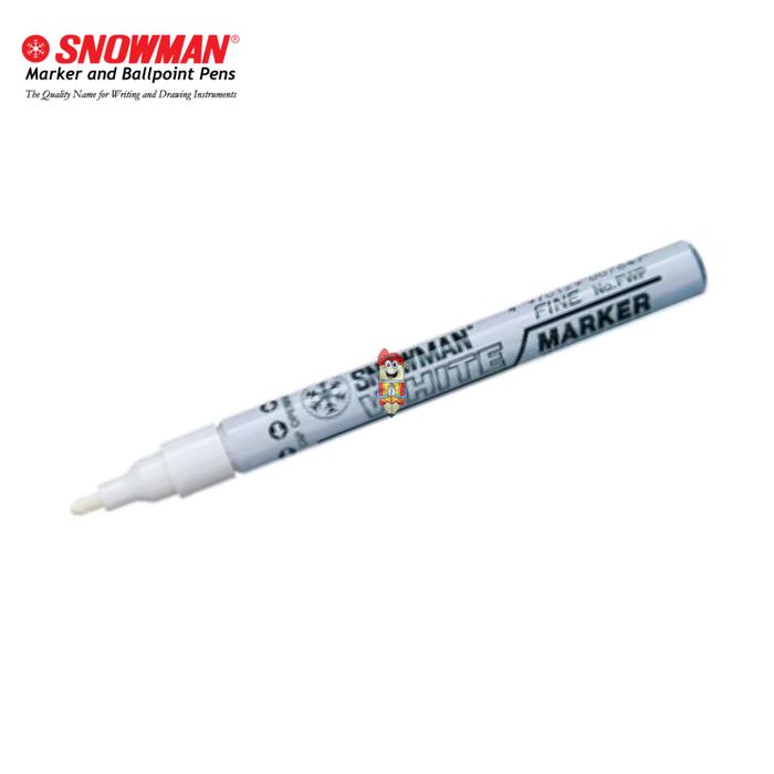 Jual Spidol Snowman Paint Marker Gold , Silver , white - FWP White ...