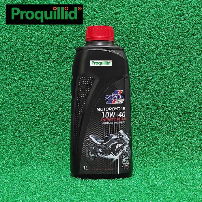 Jual AXSON SEMI SYNTHETIC BLEND OIL 10W-40 OLI MESIN MOTOR MANUAL 4T ...