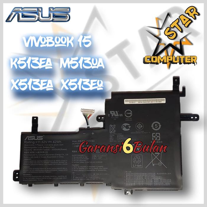 Jual Baterai asus vivobook 15-K513EA M513UA X513EA X513EQ B31N1842 ORI - Jakarta Pusat - star ...