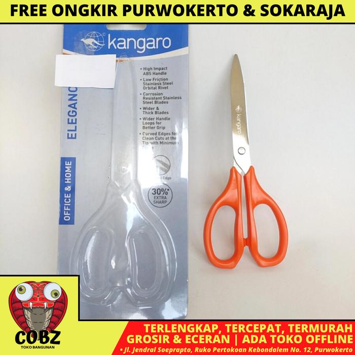 Jual 7 1/4 INCH / KANGARO EL - 73N/Y GUNTING KANTOR KERTAS OFFICE ...