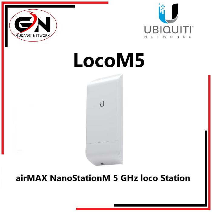 Jual Ubiquiti ubnt Nano Station Nanostation LocoM5 Loco M5 Loco-M5 ...