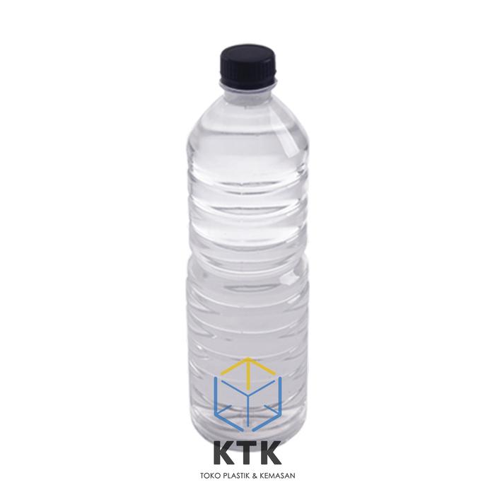 Jual Botol Plastik Air Aki 1 Liter [10 pcs] LN PET/ Minuman 1000 ML ...