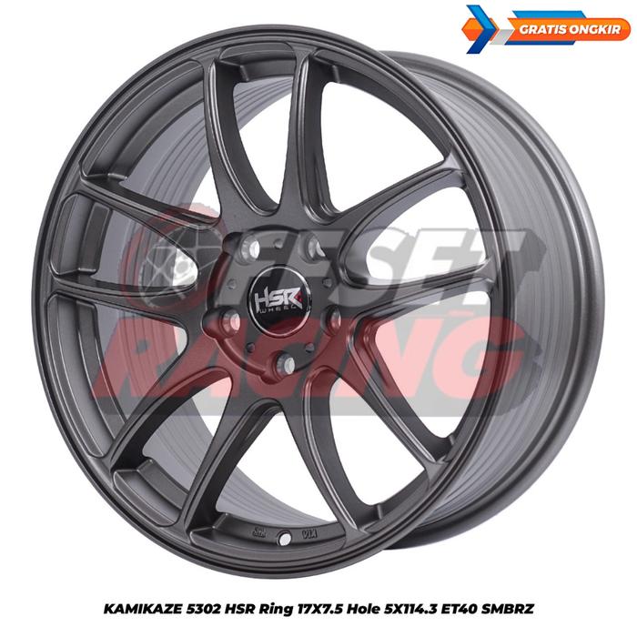 Jual Velg Mobil R17 Hsr Kamikaze Ring 17 Innova Civic FD Turbo Crv Hrv ...