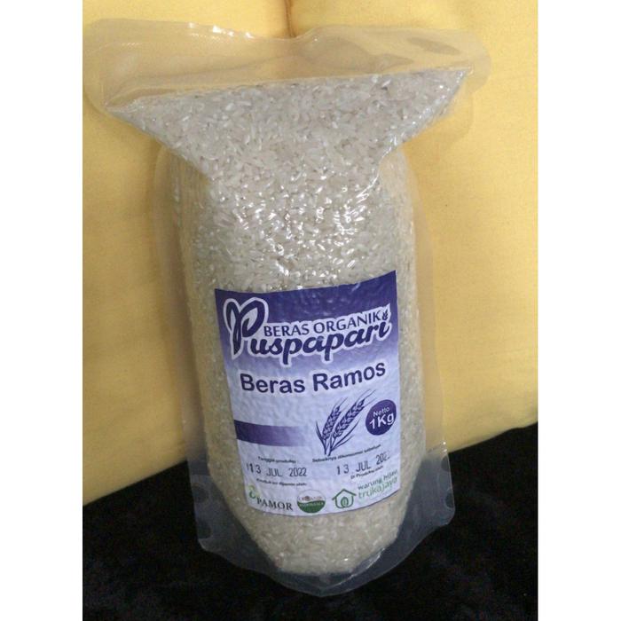 Jual Beras Ramos Organik - Kemasan 1 Kg - Jakarta Barat - Warung Hijau ...