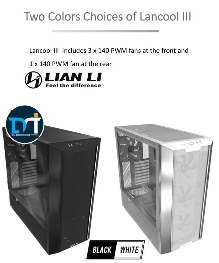 Promo Lian Li Lancool III Mesh I RGB - Tempered Glass E-ATX Gaming Case ...