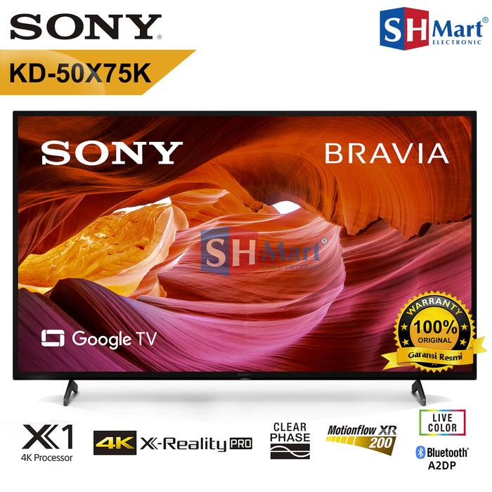 Sony Bravia 55-Inch 4K Ultra HD (4K) Smart TV (KD-55X75L), 03/19/2024