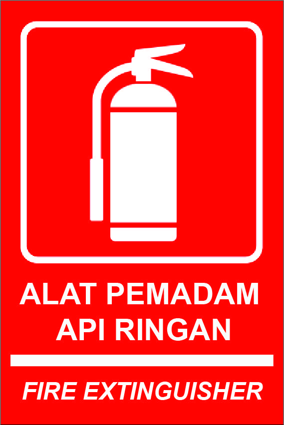 Jual Sign Akrilik K3 APAR / Alat Pemadam Api Ringan Bilingual A3 ...