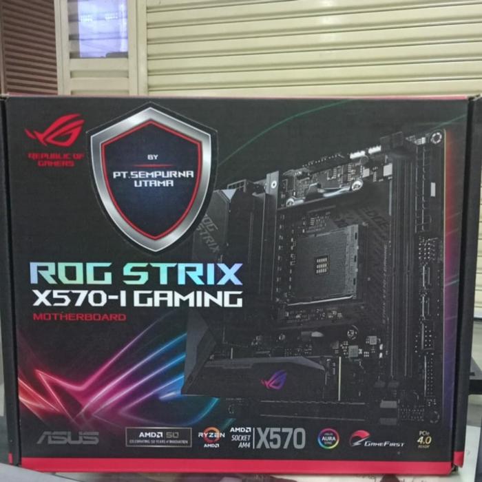 Jual X570i ROG Strix Gaming itx motherboard - Kab. Banyumas - Hiroken ...