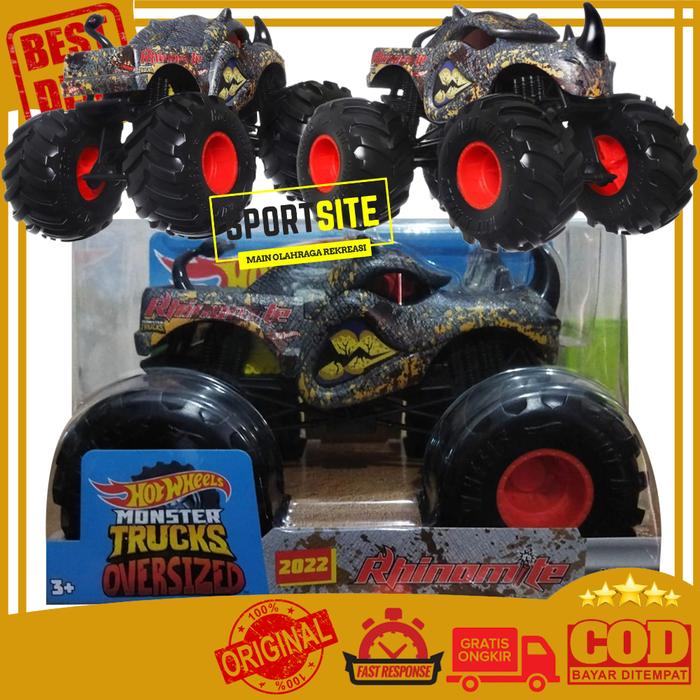 Promo Hot Wheels Monster Trucks 1/24 Oversized Giant Mobil Diecast ...