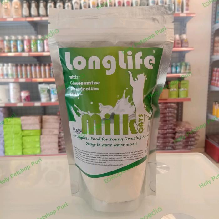 Jual Susu Anak Kucing Longlife Young Growing Kitten Milk Replacer 200gr - Kota Semarang - Holy ...