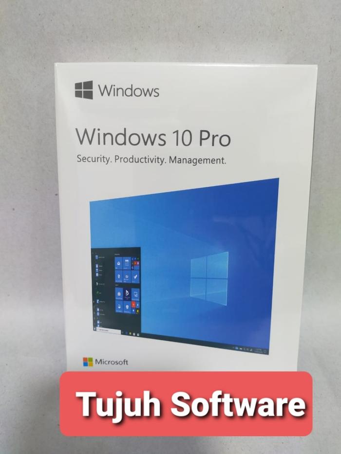 Jual Window 10 Pro Full Package Retail FPP Bisa Pindah PC Oril MURAH ...