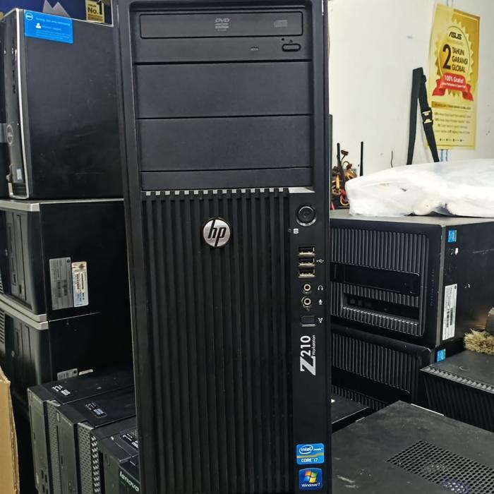 Jual PC CPU HP Z210 WORKSTATION INTEL CORE I7 2600 DDR3 8GB SSD SSD ...